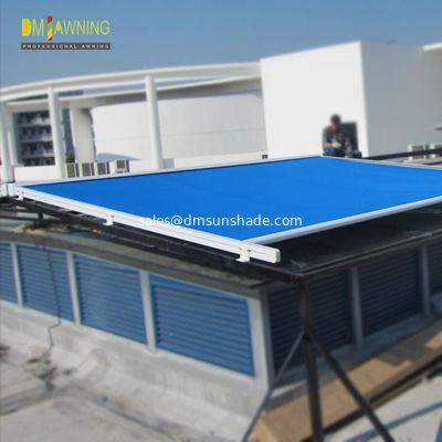 Aluminum Motorized Conservatory Awning Roof Retractable Roller Shutter