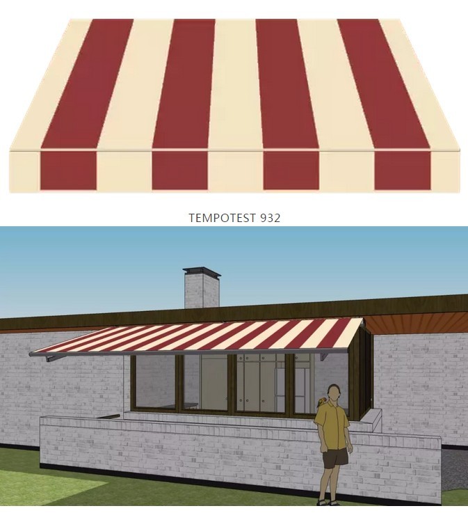 Heavy Duty Full Cassette Awning Outdoor Custom Retractable Motorized ...