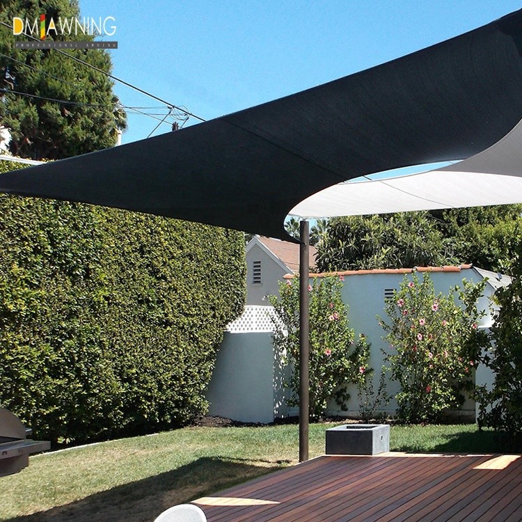 Outdoor Waterproof Shade Sails Corrosion Resisting Rain Sail Canopy Sgs ...