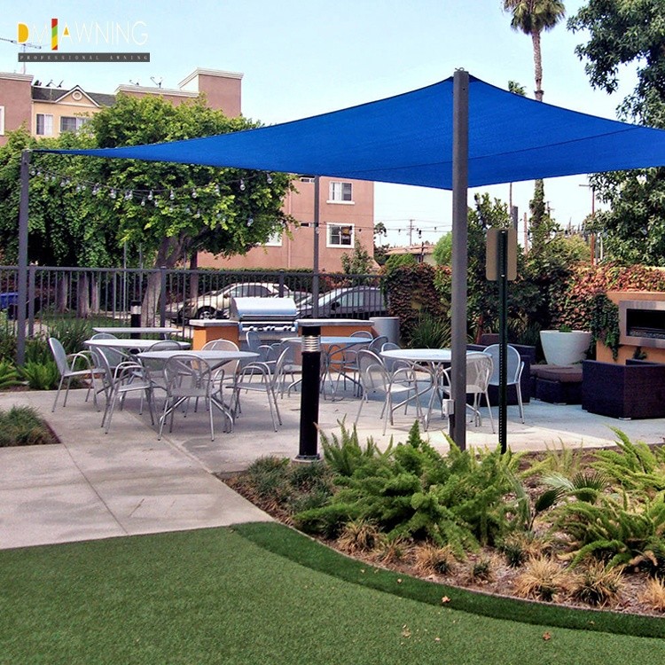 Outdoor Waterproof Shade Sails Corrosion Resisting Rain Sail Canopy Sgs ...