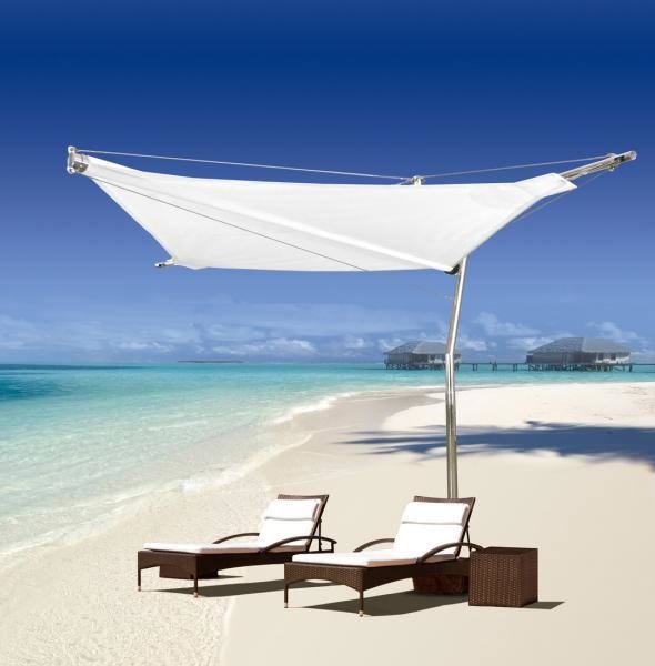 Outdoor Waterproof Shade Sails Corrosion Resisting Rain Sail Canopy Sgs ...